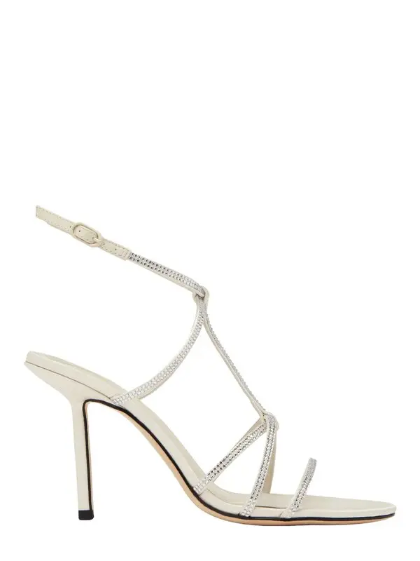 Studio Amelia Minuit Leather Sandals - Ivory