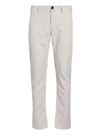 JACOB COHЁN Pants Size Cotton, Linen, Elastane - Grey
