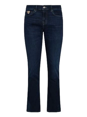 7 For All Mankind Skinny Jeans In Dark Wash - Blue