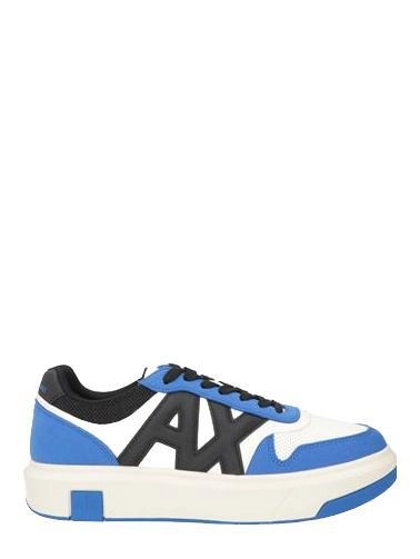 Armani Exchange Low Top Sneakers With Logo Detailing - Blue