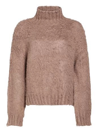 ROBERTO COLLINA Pullover With Mock Neck - Grey
