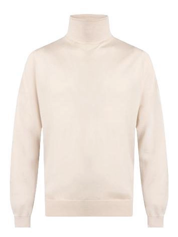Fedeli Cashmere And Silk Turtleneck Sweater - Beige