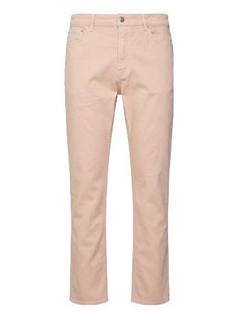 DEPARTMENT 5 Tapered Jeans In Antique Rose Cotton - Pink