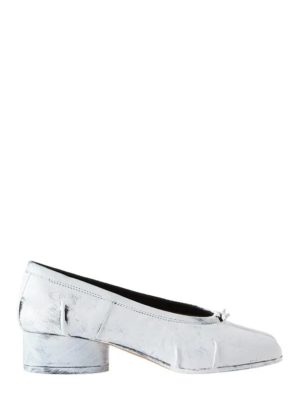 MAISON MARGIELA Tabi Split-toe Leather Pumps - Neutrals