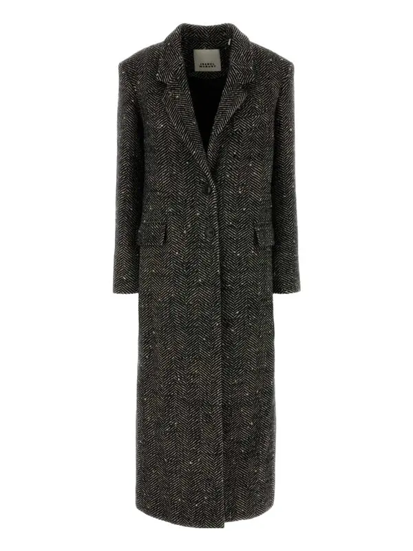 Isabel Marant Étoile Long-sleeved Coat - Grey