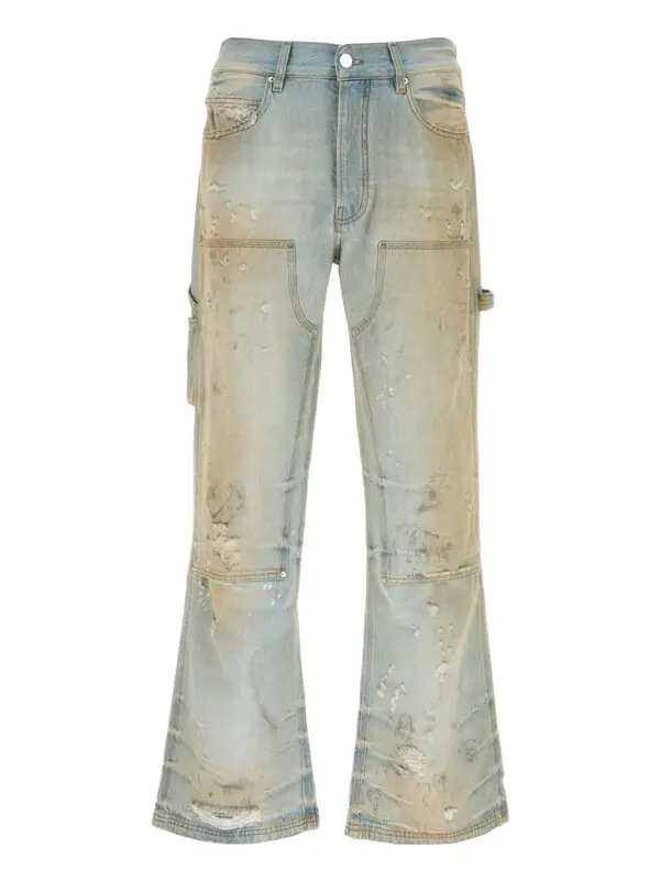 Amiri Belt-loop Jeans - Gray