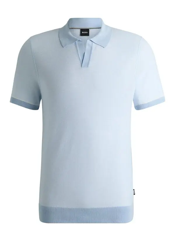 Hugo Boss Knit Shortsleeve Polo - No