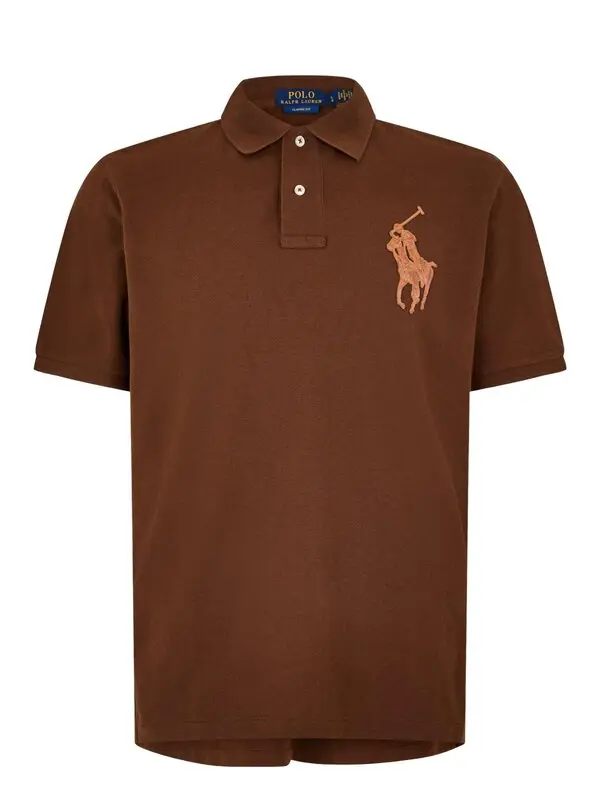 Ralph Lauren Shortsleeve Polo Shirt - Brown