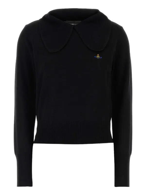VIVIENNE WESTWOOD Long-sleeved Sweater - Black