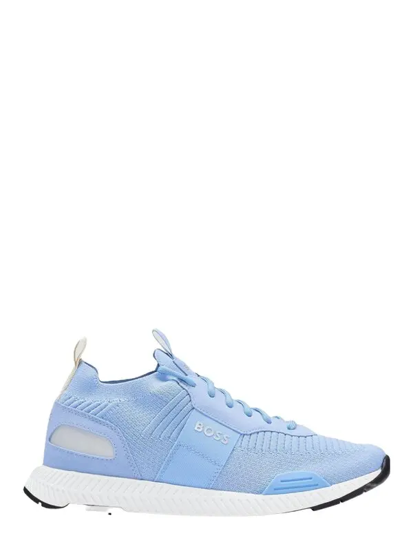 Hugo Boss Low Top Lace-up Sneakers - Blue
