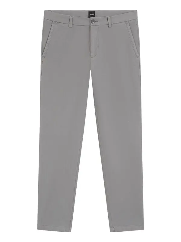 Hugo Boss Slim-fit Trousers - Gray