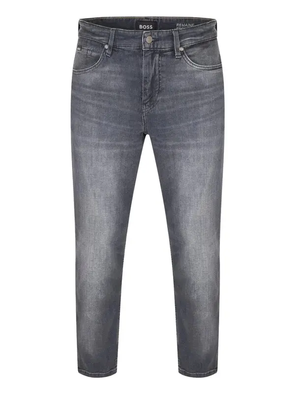 Hugo Boss Straight Leg Jeans - Black