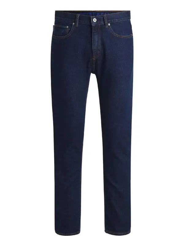 Hugo Boss Straight Leg Jeans - Blue