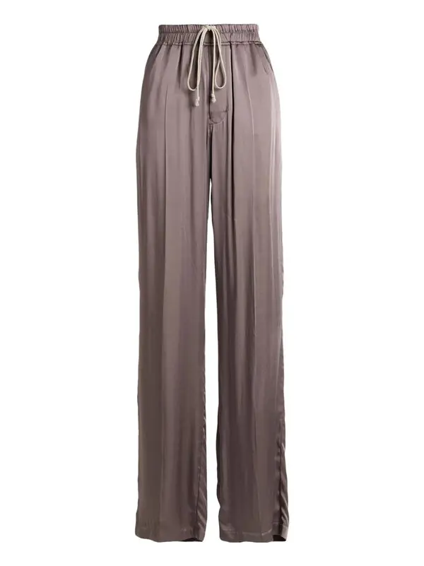 Rick Owens Solid-colored Loose Trousers - Grey