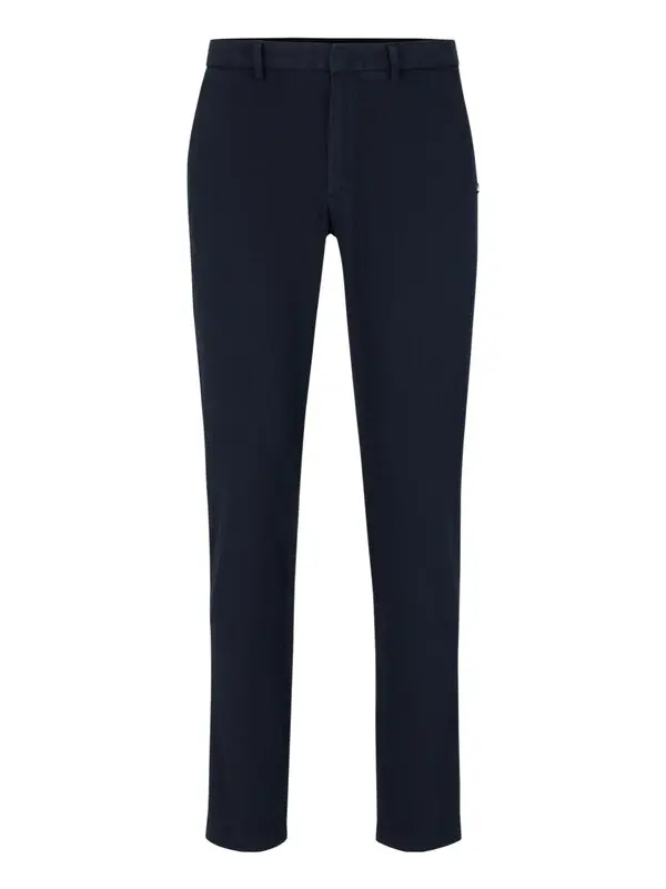 Hugo Boss Slim Fit Stretch Cotton Chinos - Blue