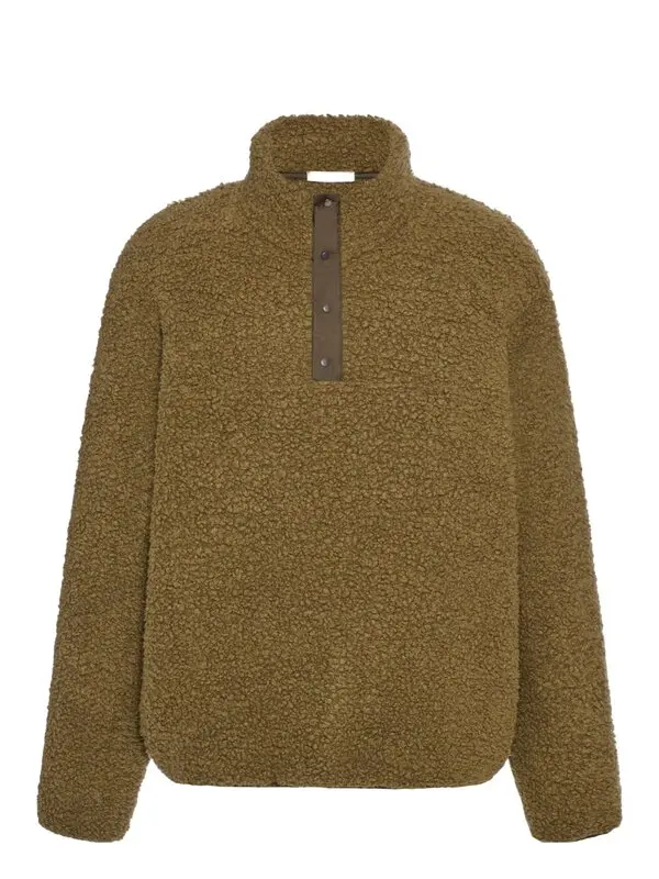THE ROW Maury Cotton Cashmere Pullover - Moss