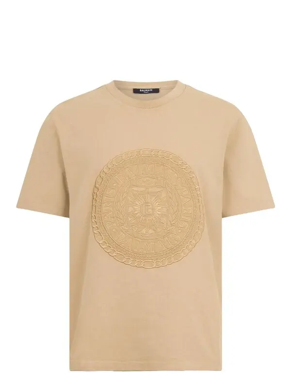 Balmain Crewneck Shortsleeve Tshirt - No