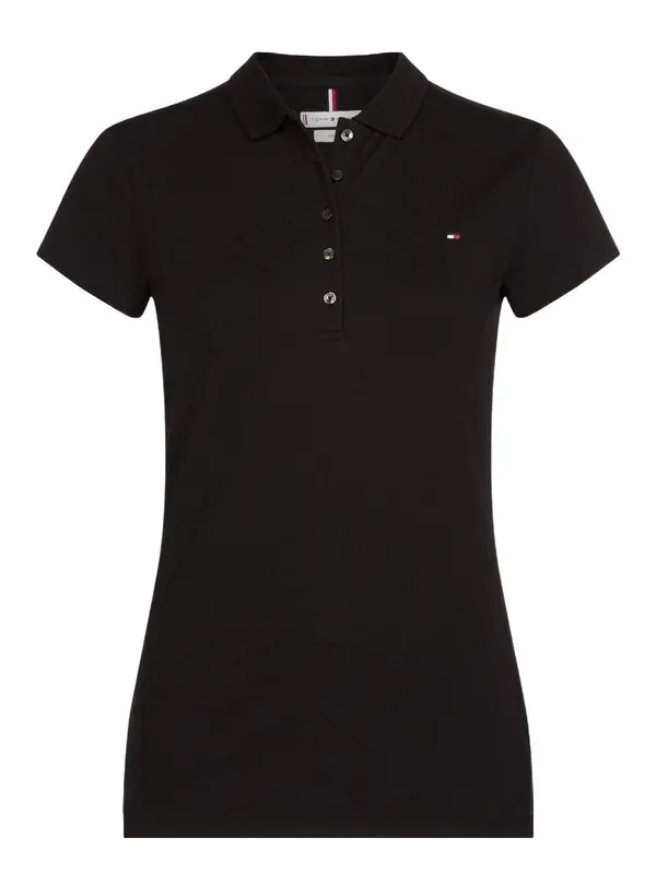 Tommy Hilfiger Short Sleeve Slim Fit Polo Shirt - No