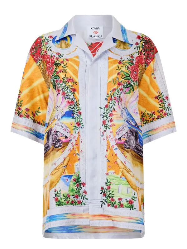Casablanca Short Sleeve Printed Shirt - No