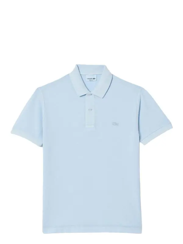 Lacoste Solid Color Polo Shirt - Blue