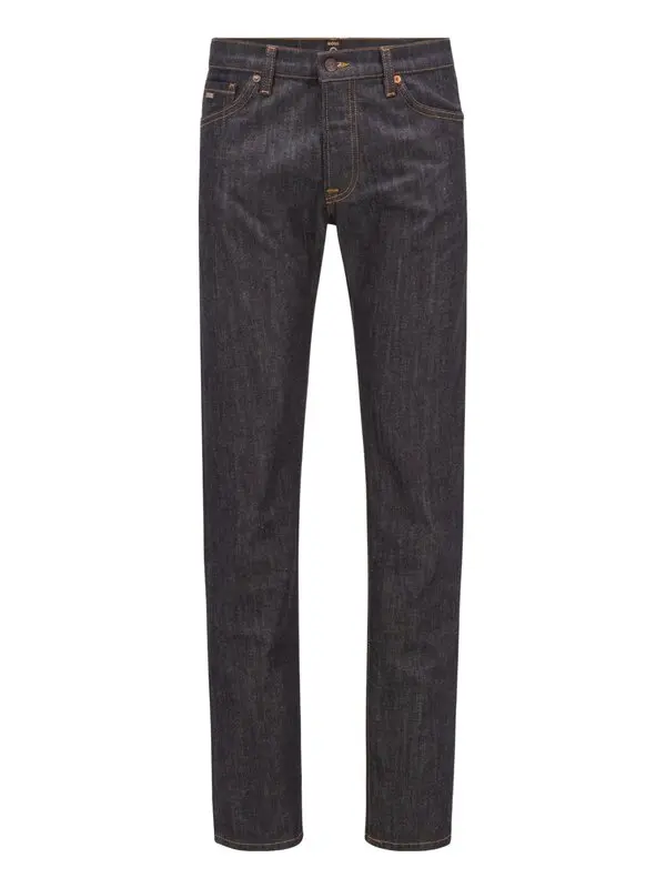 Hugo Boss Straight Leg Jeans - Black