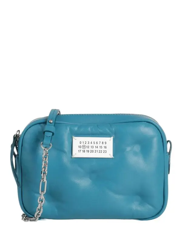 MAISON MARGIELA Quilted Leather Bag - Blue
