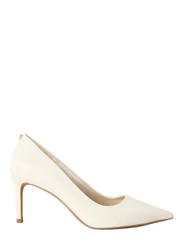 Michael Kors Flex Pointed Toe Faux Leather Pumps - No
