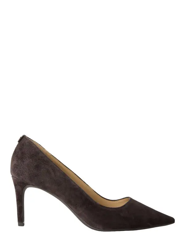 Michael Kors Suede Pointed Toe Stiletto Pumps - No