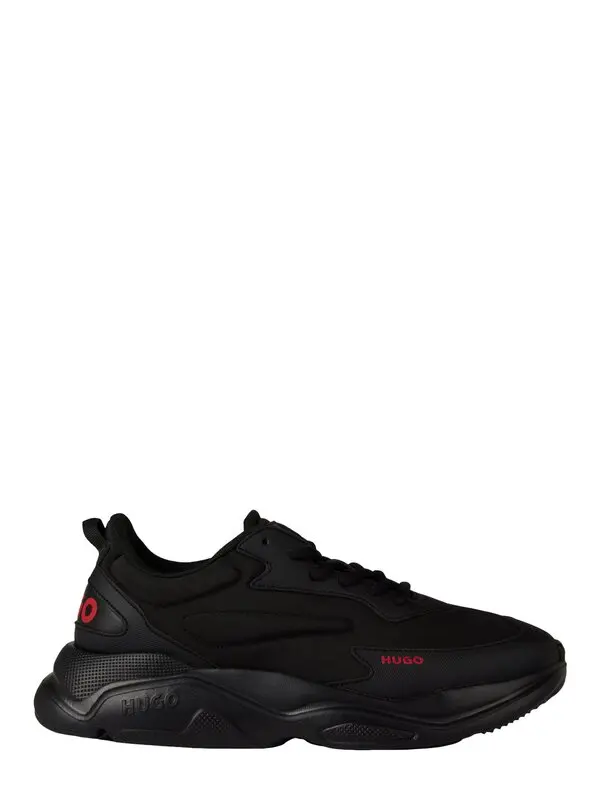 Hugo Boss Lace Up Sneakers - Black
