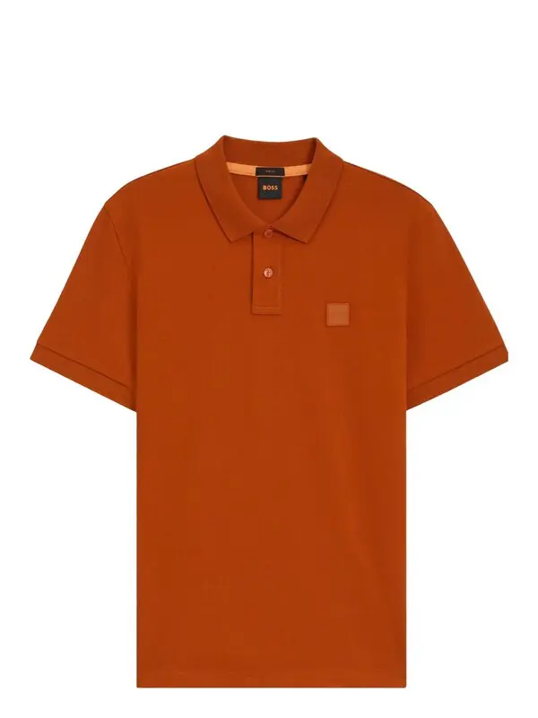 Hugo Boss Shortsleeve Polo Shirt - Brown