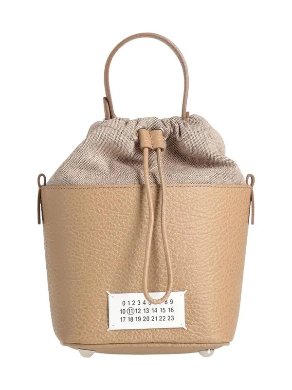 MAISON MARGIELA Compact Bucket Bag - Sand-colored