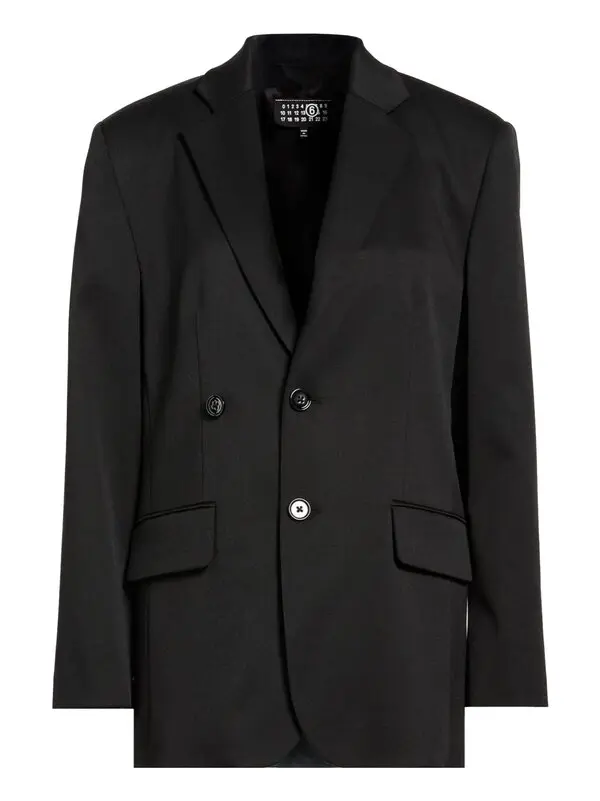 MAISON MARGIELA Double-breasted Blazer - Black