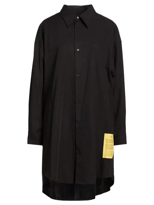 MAISON MARGIELA Shirt Dress With Button Detailing - Black