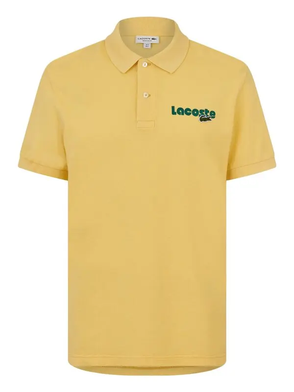 Lacoste Logo Polo Shirt - Yellow