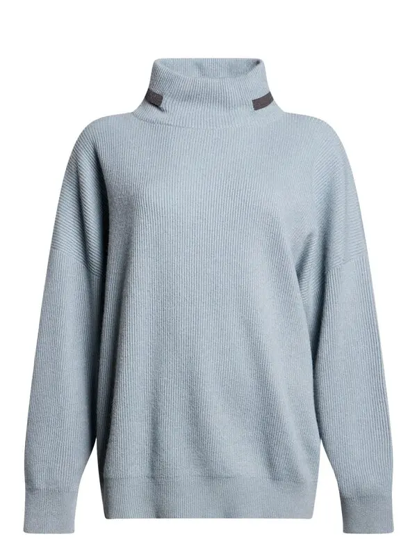 Brunello Cucinelli Cashmere Sweater - Blue
