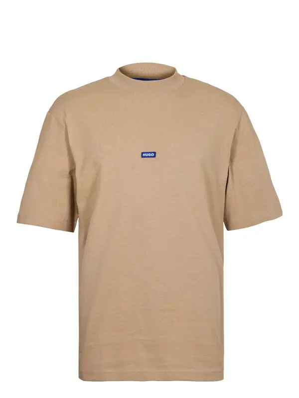 Hugo Boss Mockneck Short-sleeve T-shirt - No
