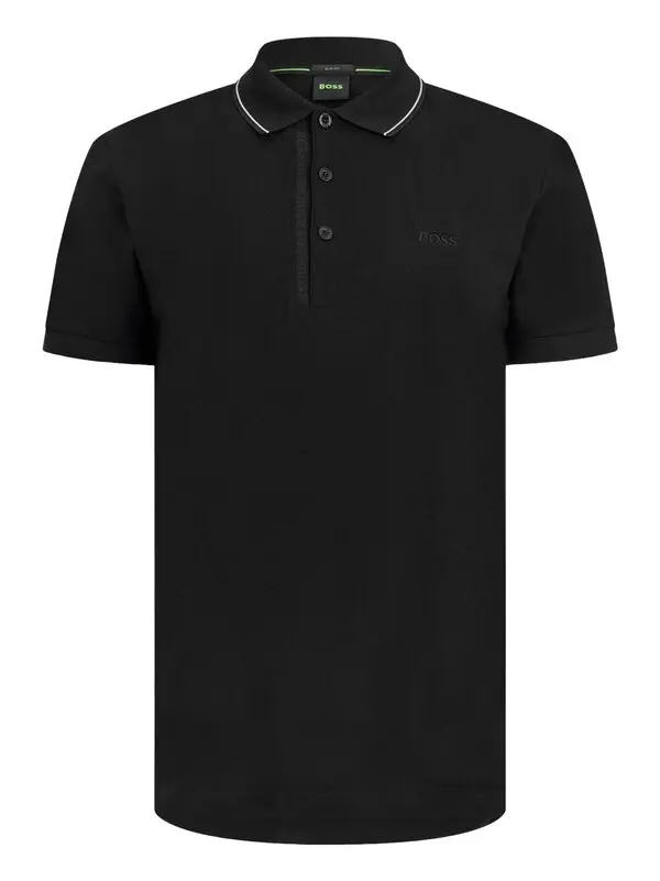 Hugo Boss Shortsleeve Polo Shirt - Black