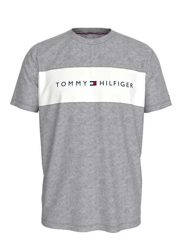 Tommy Hilfiger Cotton Panel T-shirt - Gray