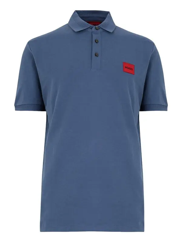 Hugo Boss Minimalist Polo Shirt - Blue