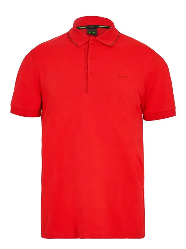 Hugo Boss Shortsleeve Polo Shirt - Red