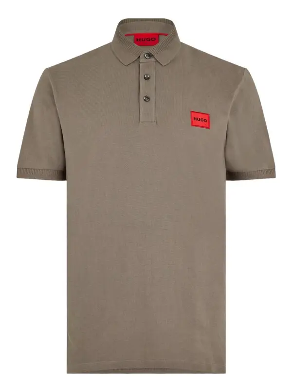 Hugo Boss Shortsleeve Polo Shirt - Gray