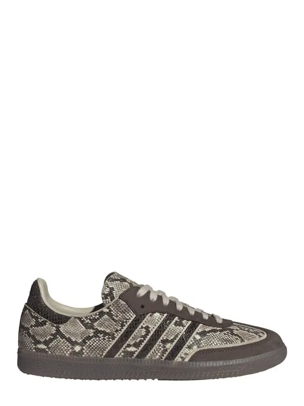 ADIDAS ORIGINALS Samba "snakeskin" Lace Up Sneakers - Black
