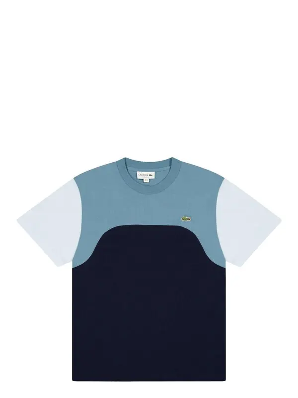 Lacoste Colorblock Crewneck Shortsleeve Tshirt - No
