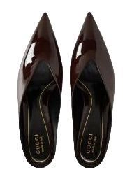 Gucci Heeled Mules - Black