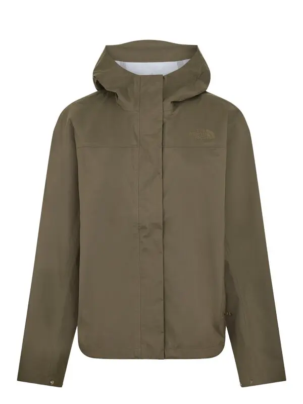 The North Face Solid Color Hooded Jacket - Green