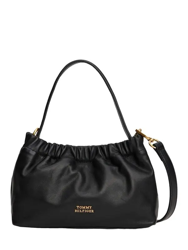Tommy Hilfiger Leather Handbag - Black