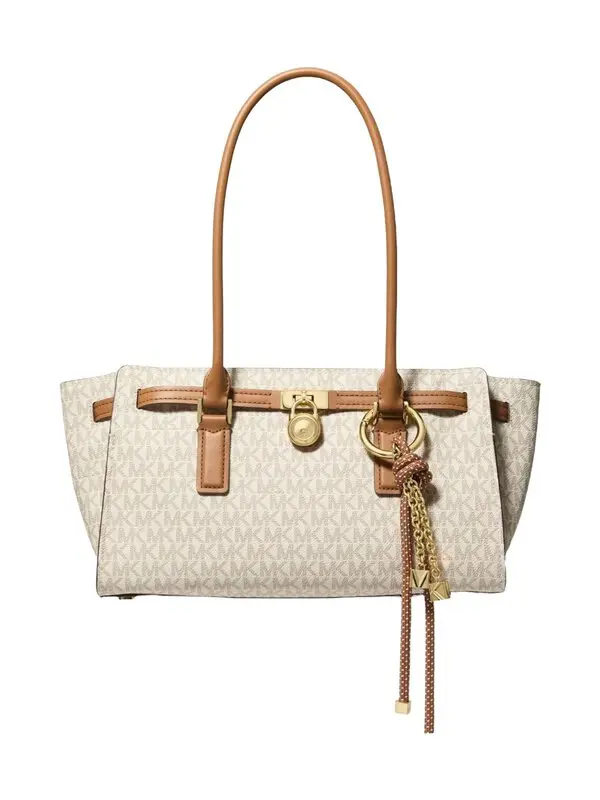 Michael Kors Printed Monogram Shoulder Bag - No
