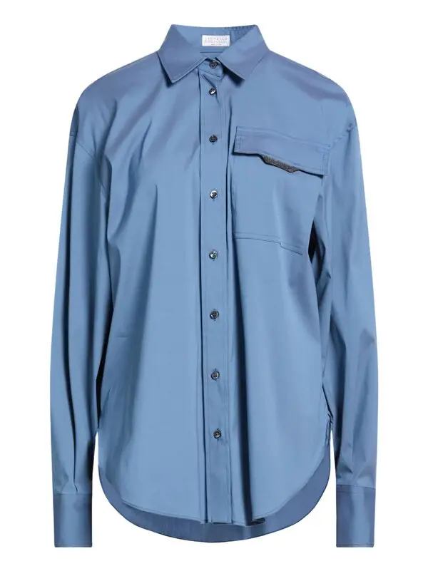 Brunello Cucinelli Button-up Shirt - Blue