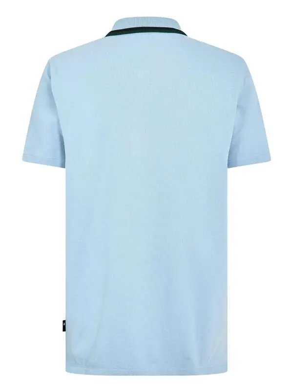 Paul Smith Zipper Polo Shirt - Blue