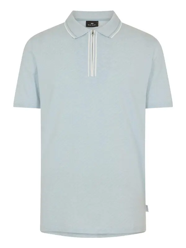 Paul Smith Short Sleeve Polo Shirt - Blue